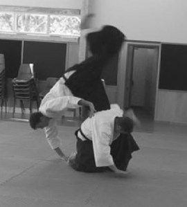 Yokomenuchi kokyu nage – Playing with kiai and atemi | Aikido Warrior Dojo